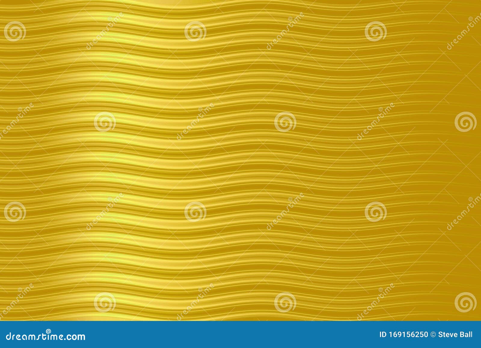Gold Striped Waves Background Stock Illustration - Illustration of ...