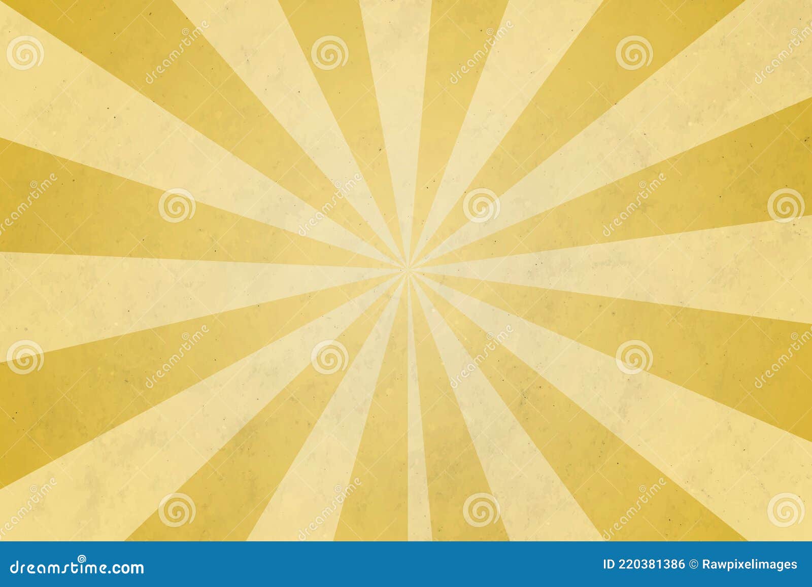 Gold Sunburst Background, Yellow Star Stripes Cartoon Vector ...