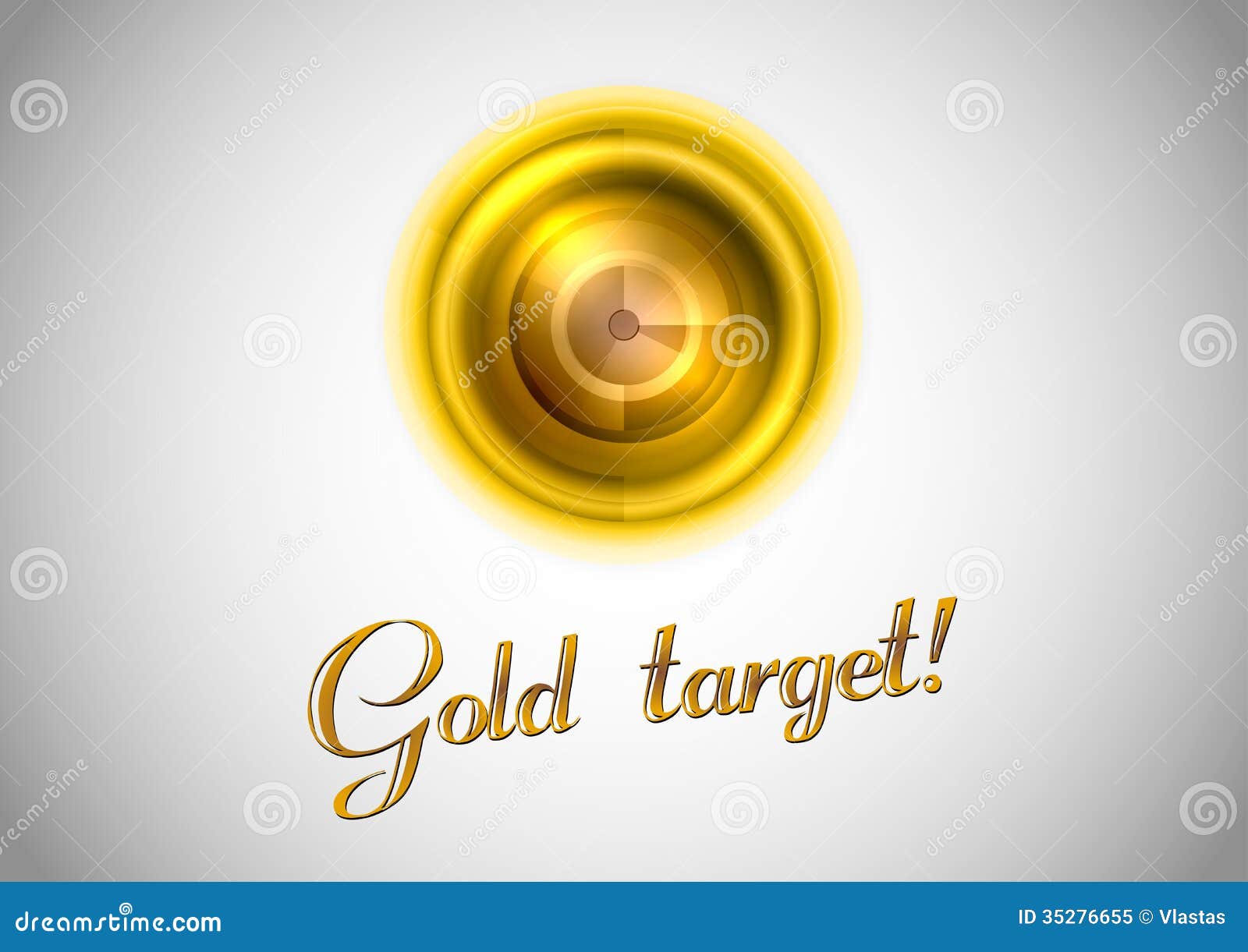 Gold symbol stock vector. Illustration of icon, circle - 35276655