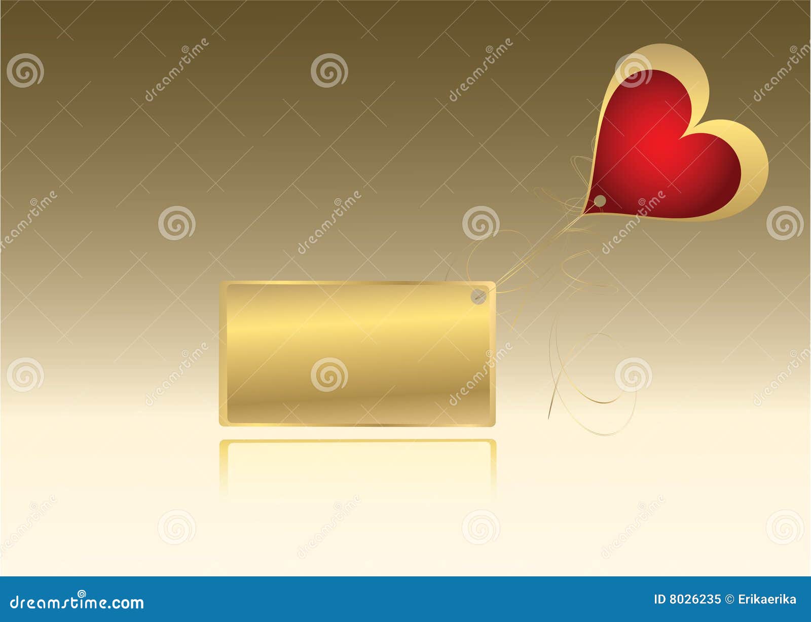 Gold tag stock vector. Illustration of background, abstract - 8026235