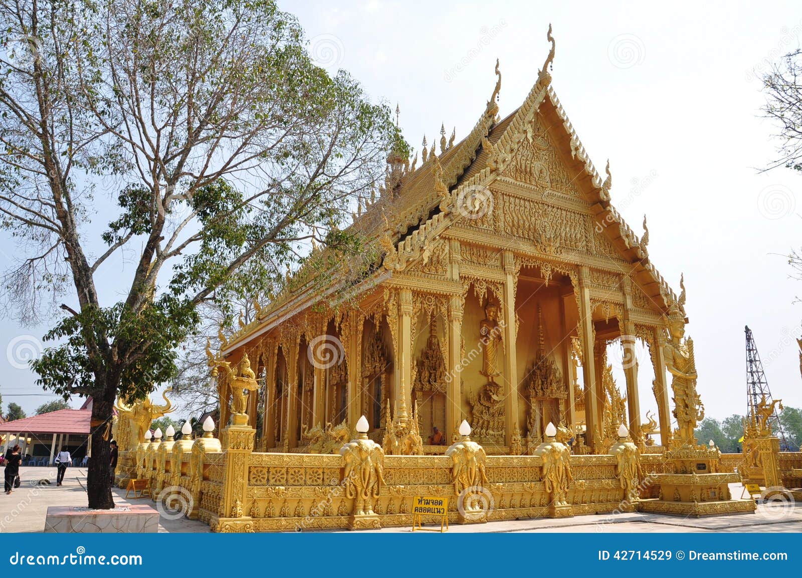 Gold temple stock image. Image of gold, temple, beautiful - 42714529