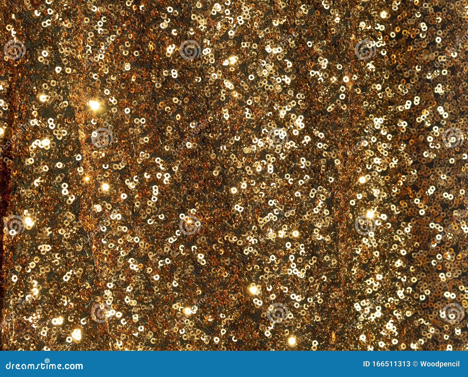 Gold Textile Embroidered with Sequins Shiny Texture Stock Image - Image ...