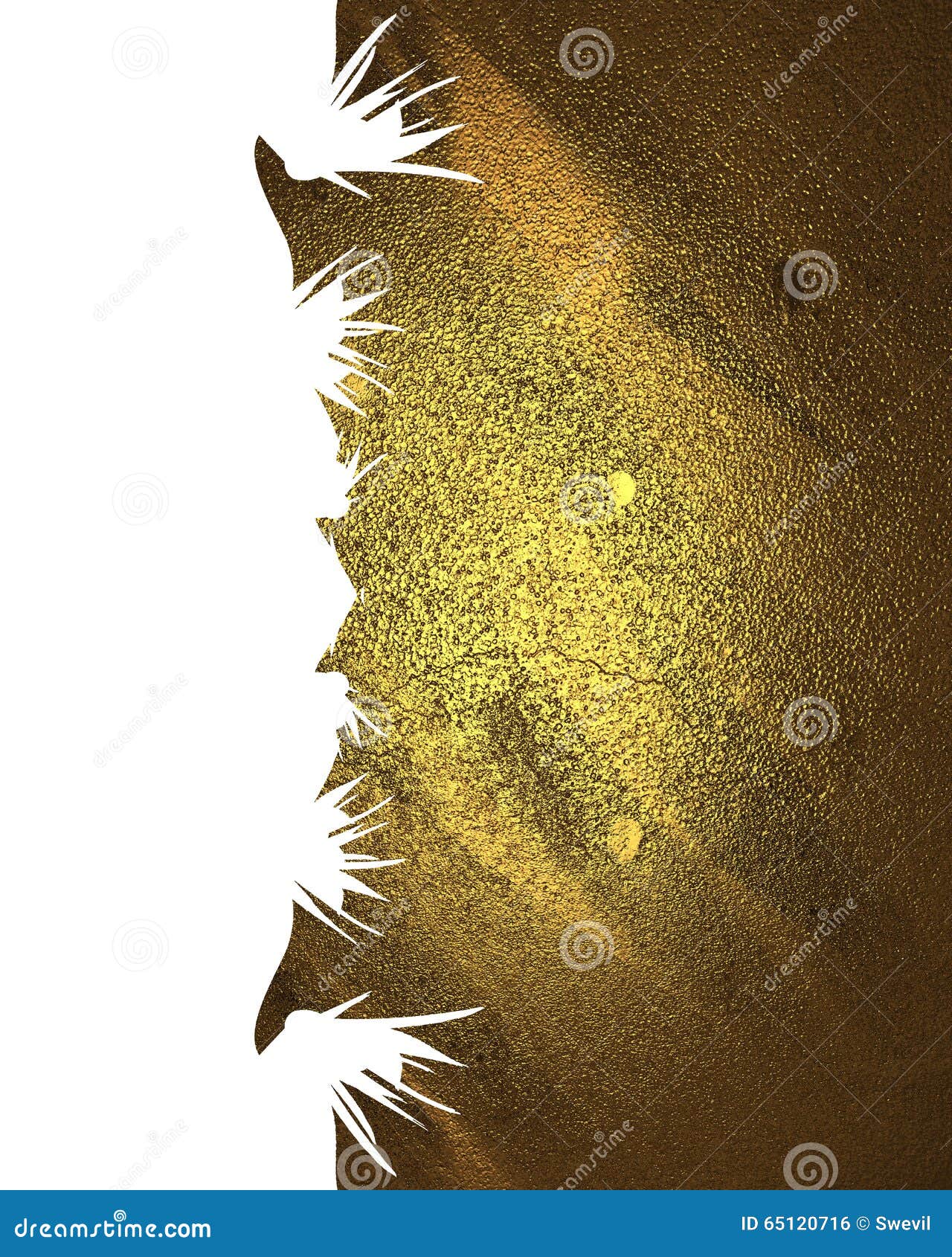 Gold Texture with Abstract Edges. Element for Design. Template for ...