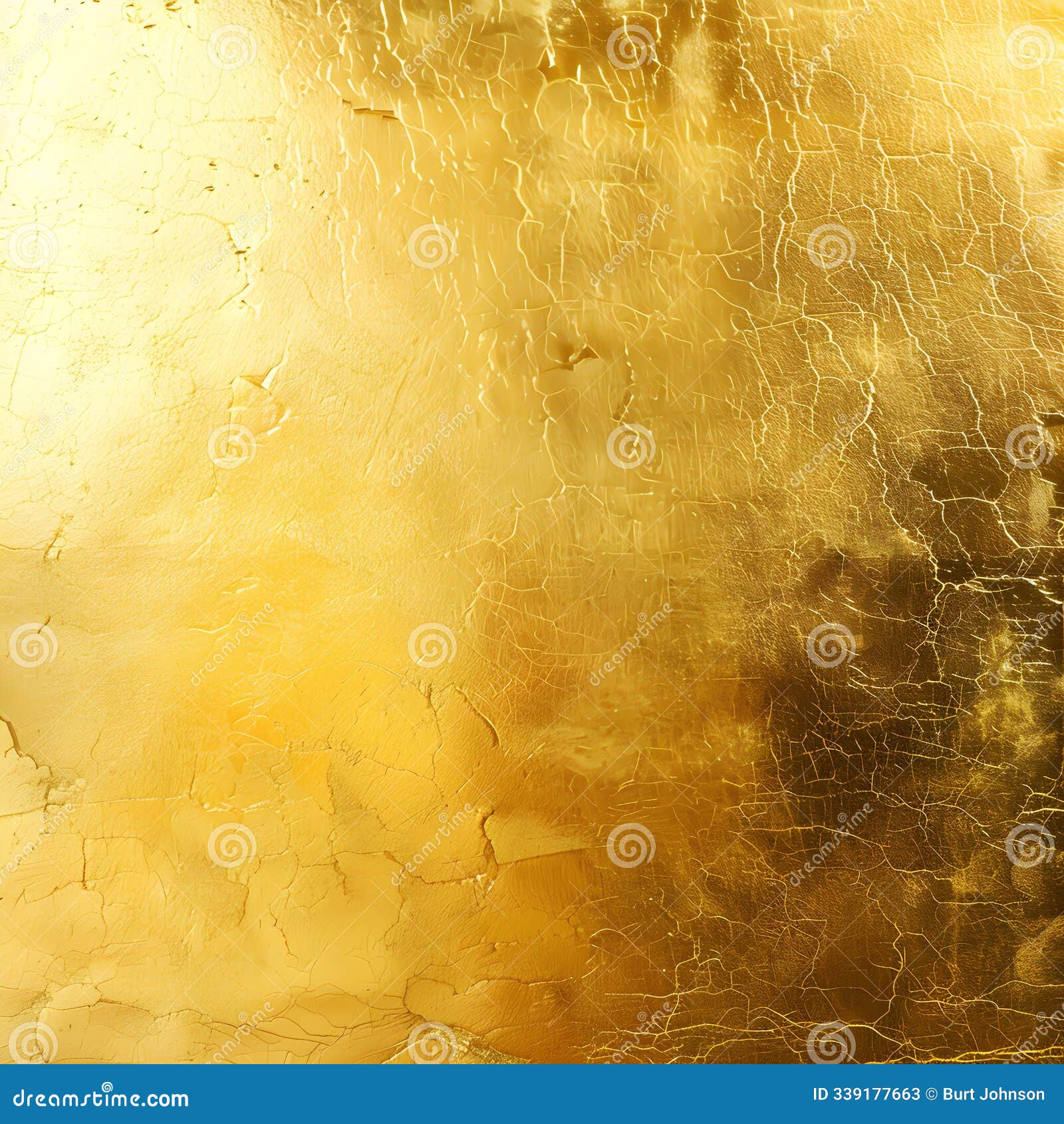 Gold Texture Background Featuring a Cracked Surface Stock Illustration ...