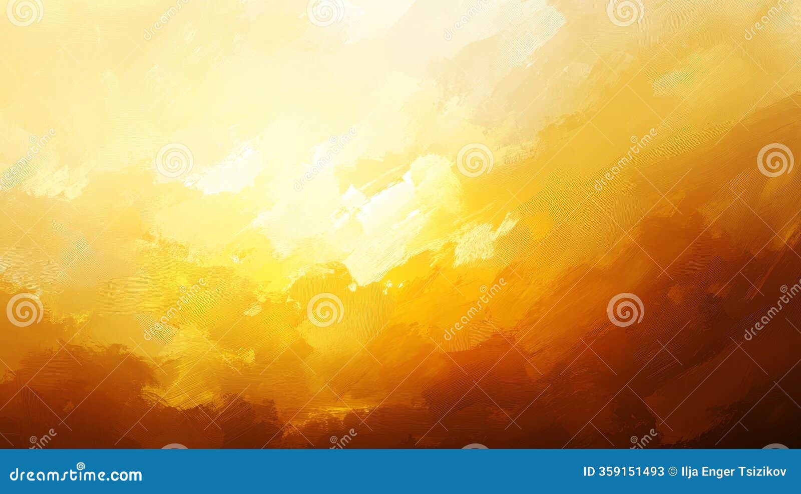 Gold Texture, Bold Brushwork and Modern Design with Light and Shadow ...