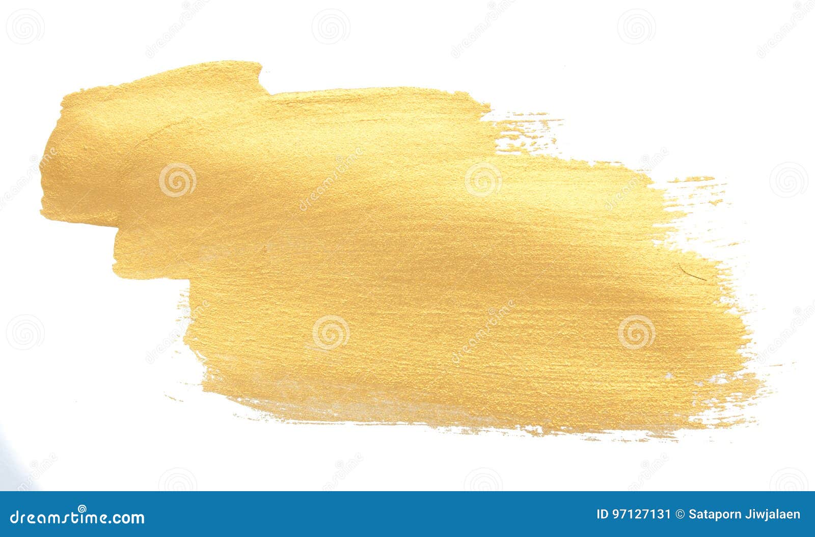 Gold Texture Brush Stroke Design Stock Image - Image of color, save ...