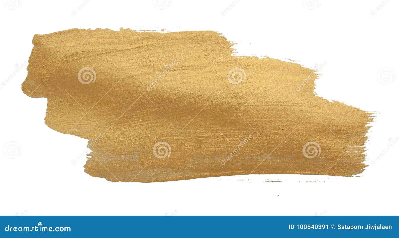 Gold Texture Brush Stroke Design Stock Image - Image of shine, golden ...