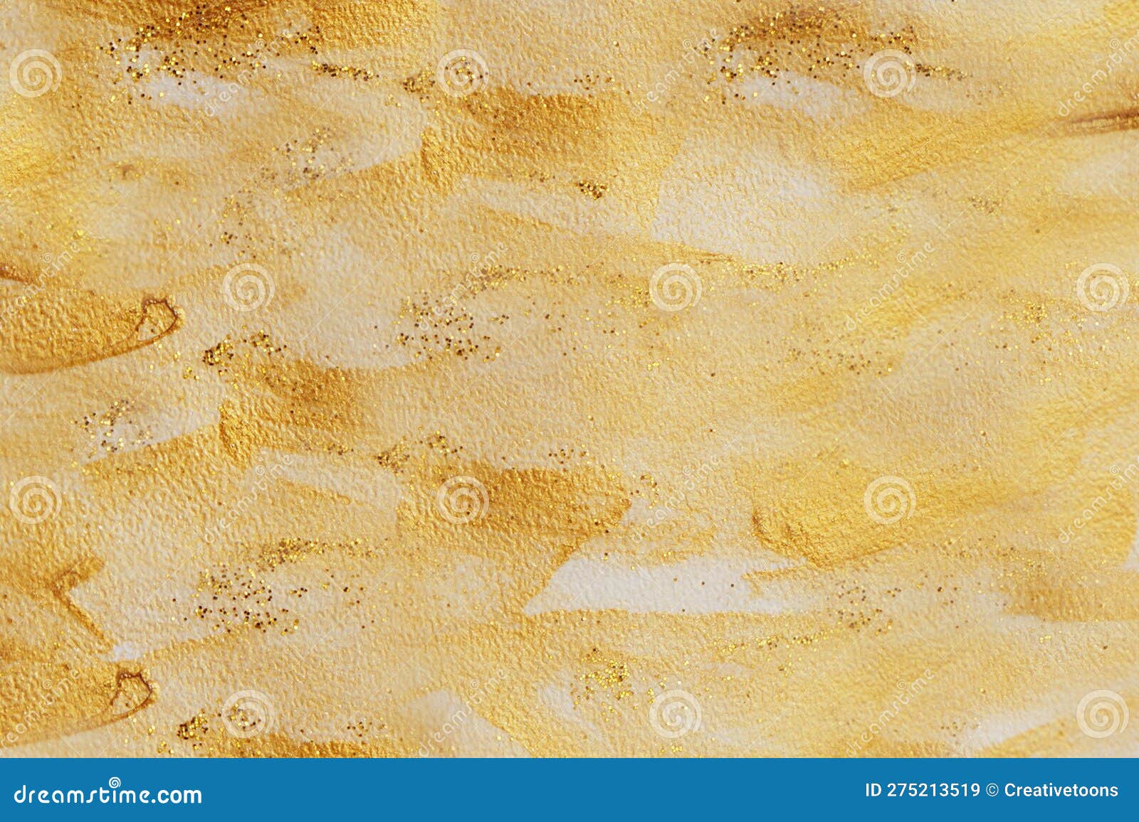 Gold Texture with Glitter. Gold Paint Texture Stock Image - Image of ...