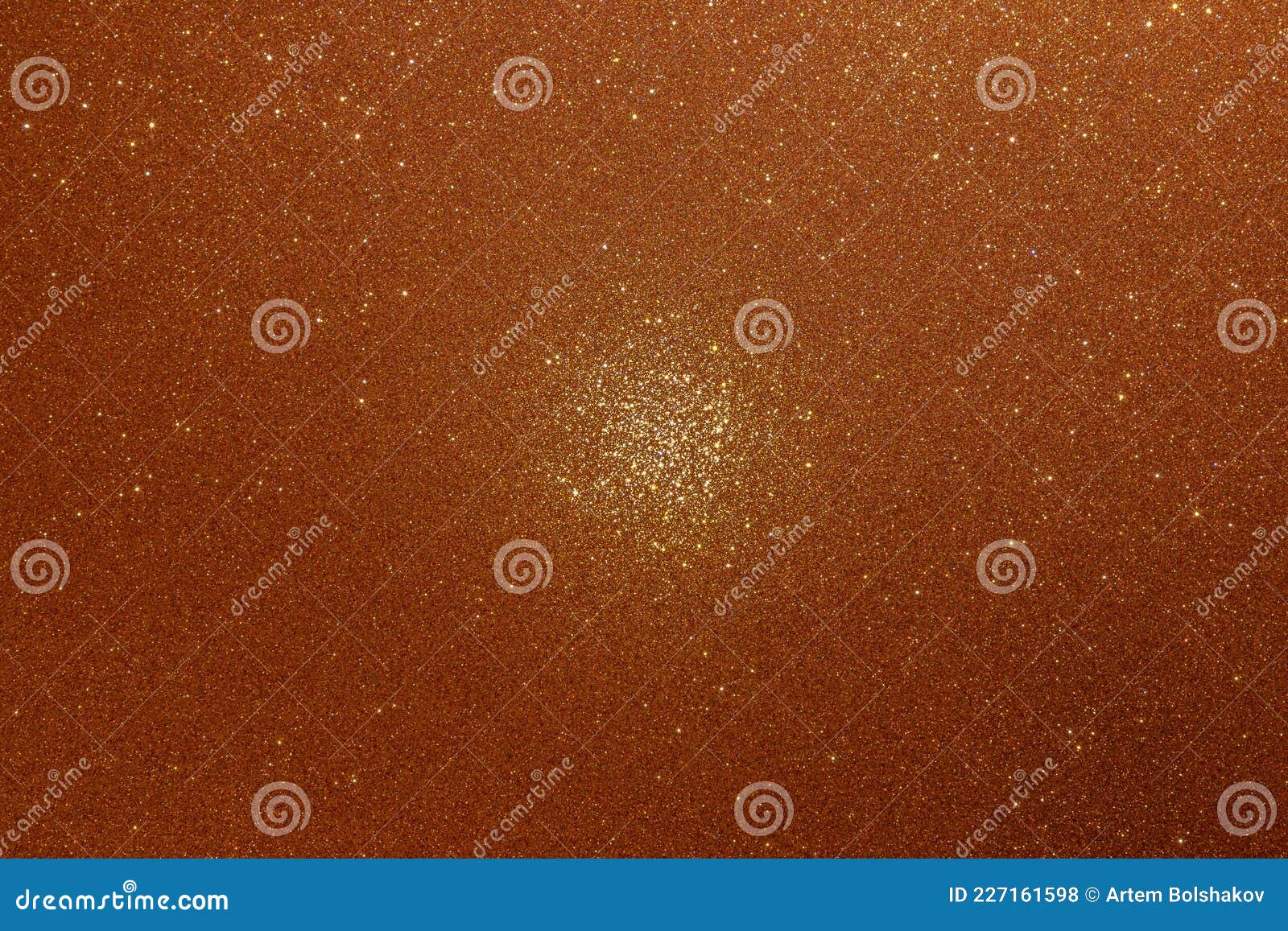 Gold Texture with Sparkles and a Spot of Light in the Center. Sparkling ...