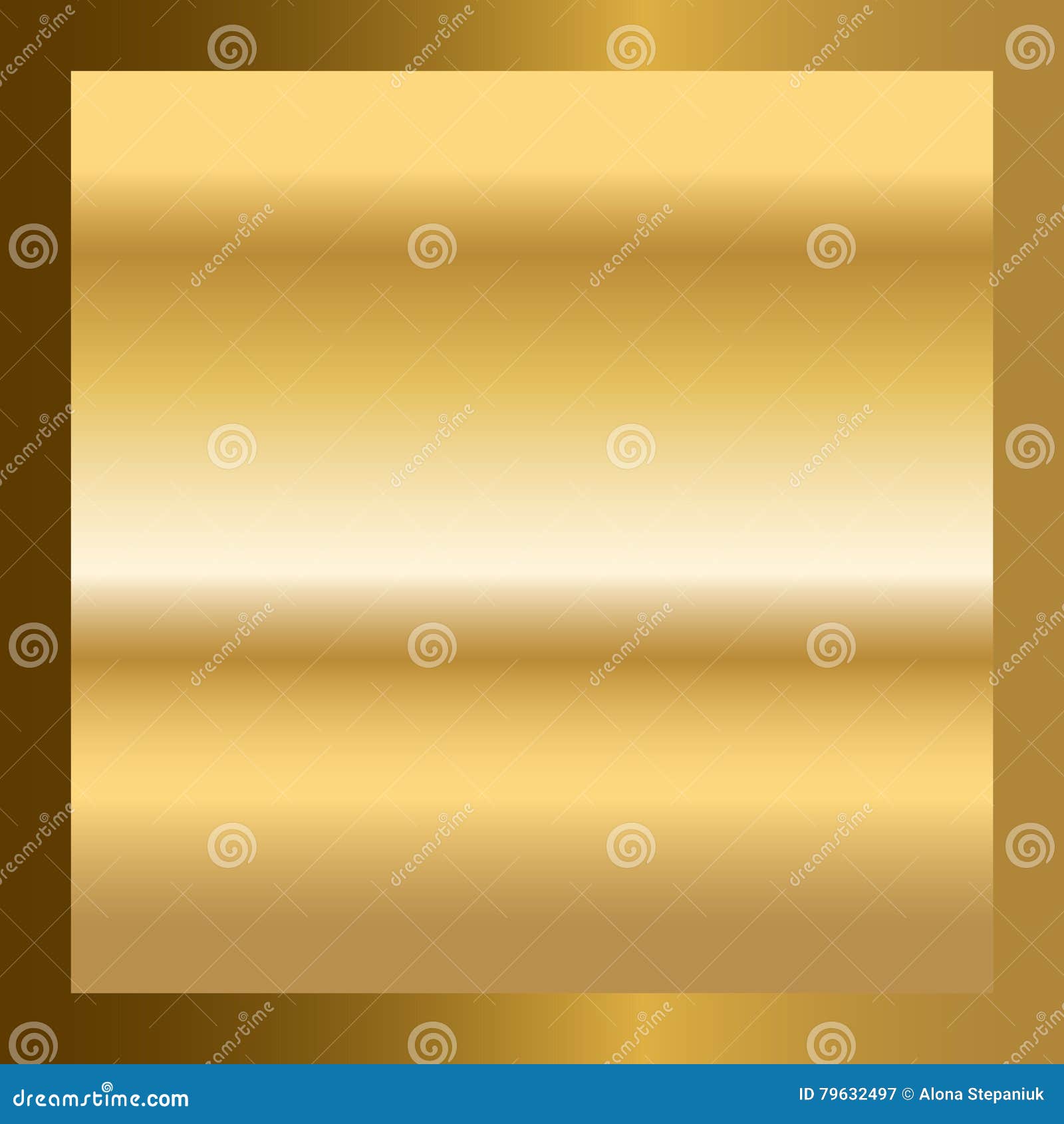 Gold Texture Square Golden Frame Stock Vector - Illustration of ...