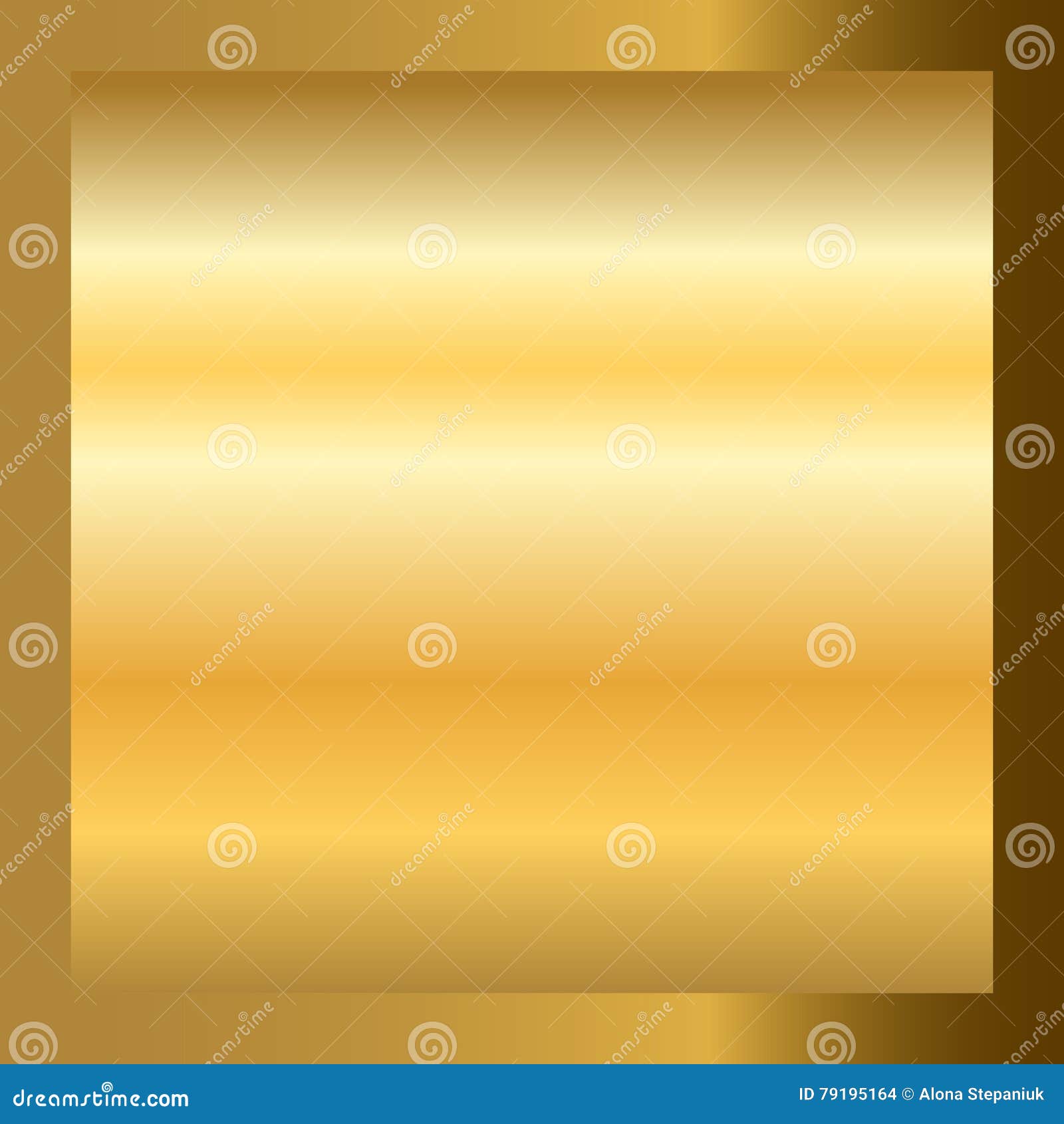 Gold Texture Square Golden Frame Stock Vector - Illustration of fabric ...