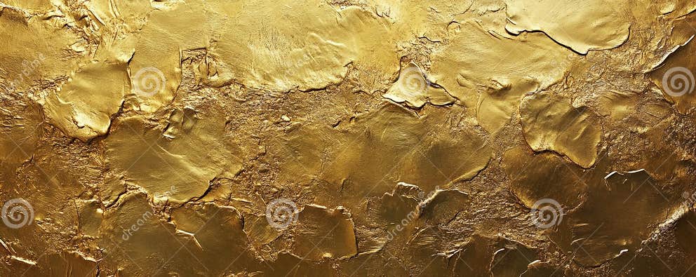 A Gold Textured Surface with a Rough, Gritty Texture, Featuring Random ...