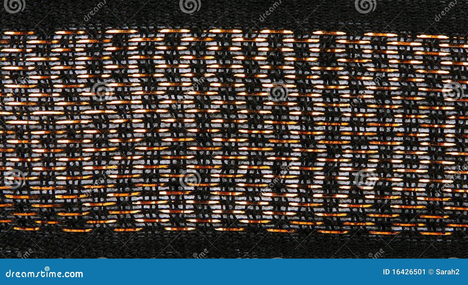 Gold Thread Loose Weave Fabric Stock Image - Image of pretty, close ...