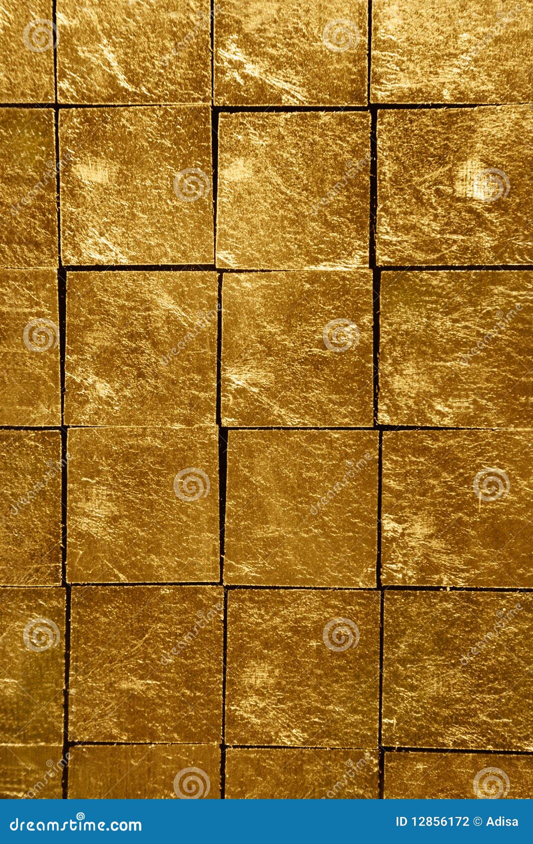 Gold tiles stock photo. Image of ornamental, decoration - 12856172