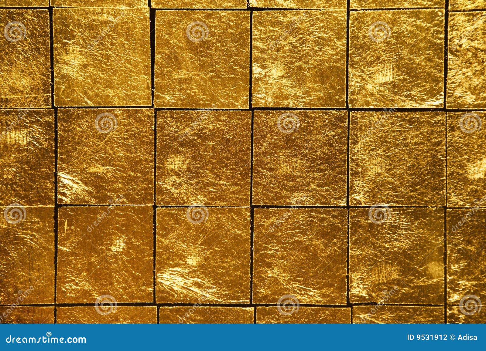 Gold tiles stock photo. Image of mosaic, macro, color - 9531912