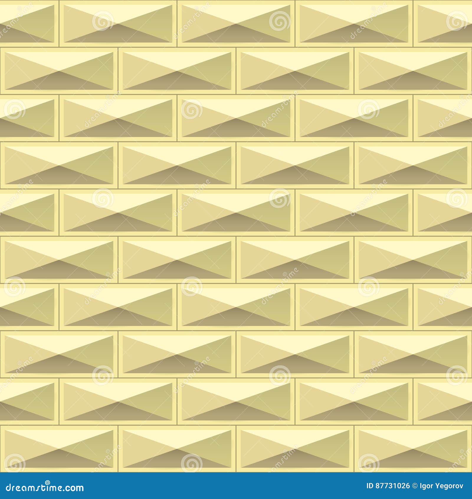 Gold Tiles Texture. Seamless Pattern Stock Vector - Illustration of ...
