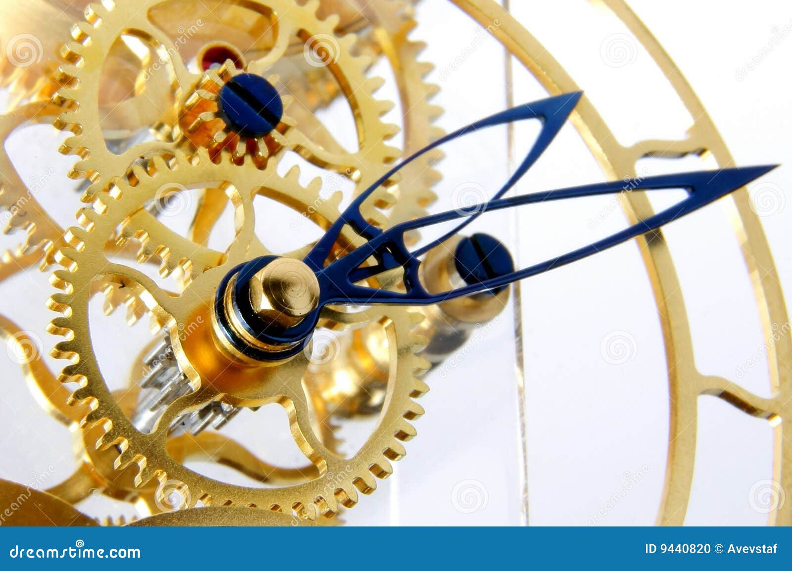 Gold time 6 stock photo. Image of minutes, time, watch - 9440820