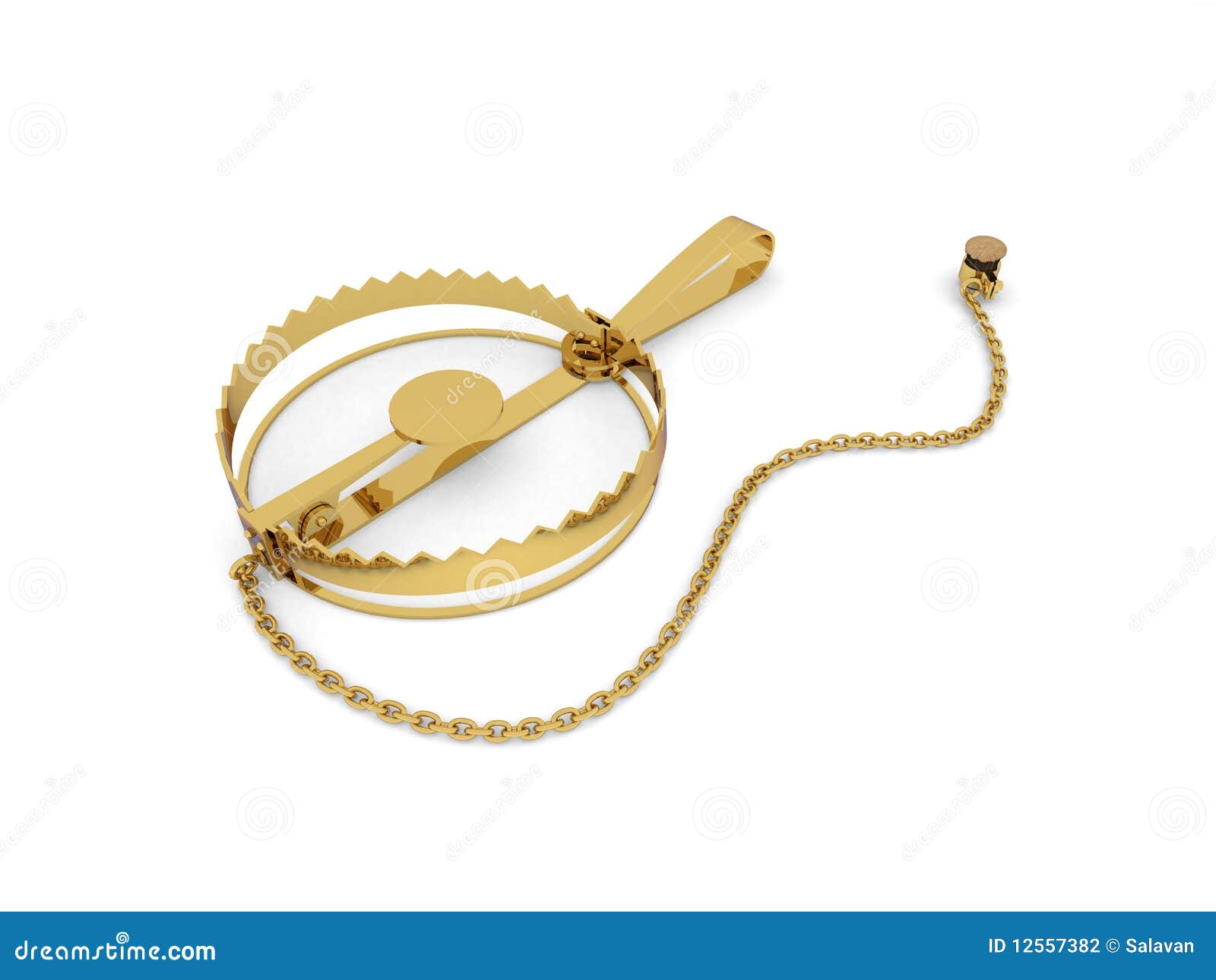 Gold And Trap Royalty-Free Stock Photo | CartoonDealer.com #34872651