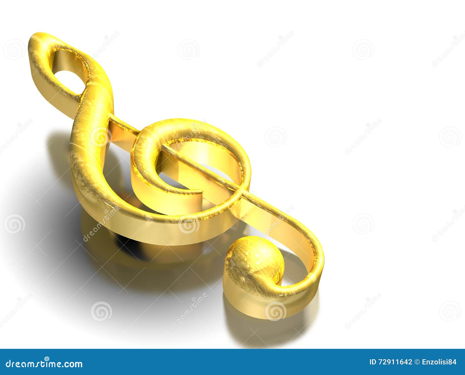 Gold Treble Clef Royalty-Free Stock Photography | CartoonDealer.com ...
