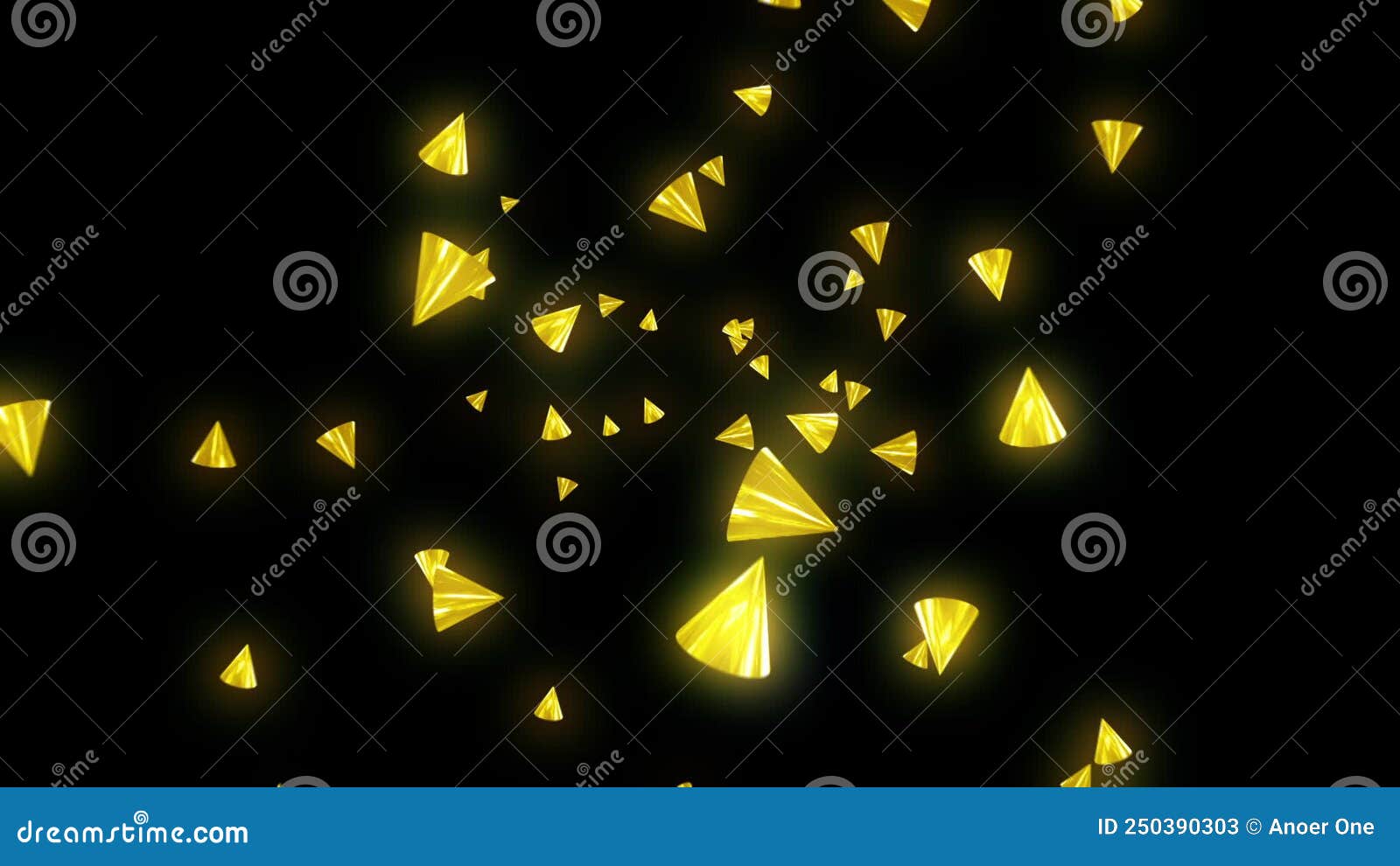 Triangle Polygon Explode Light Particle Animation Stock Video - Video ...