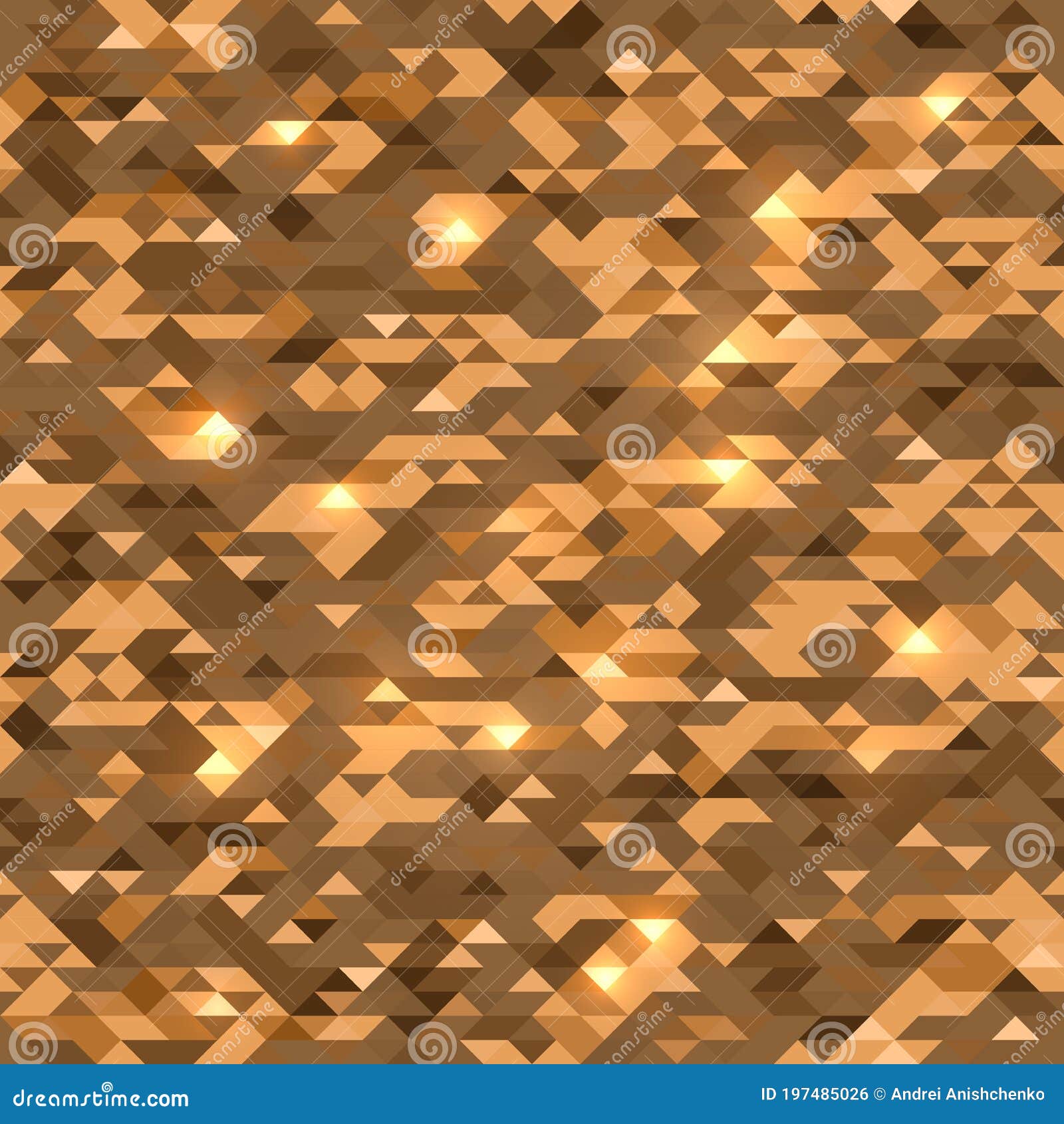 Gold Triangle Foil Texture Poligon Vector Wallpaper | CartoonDealer.com ...