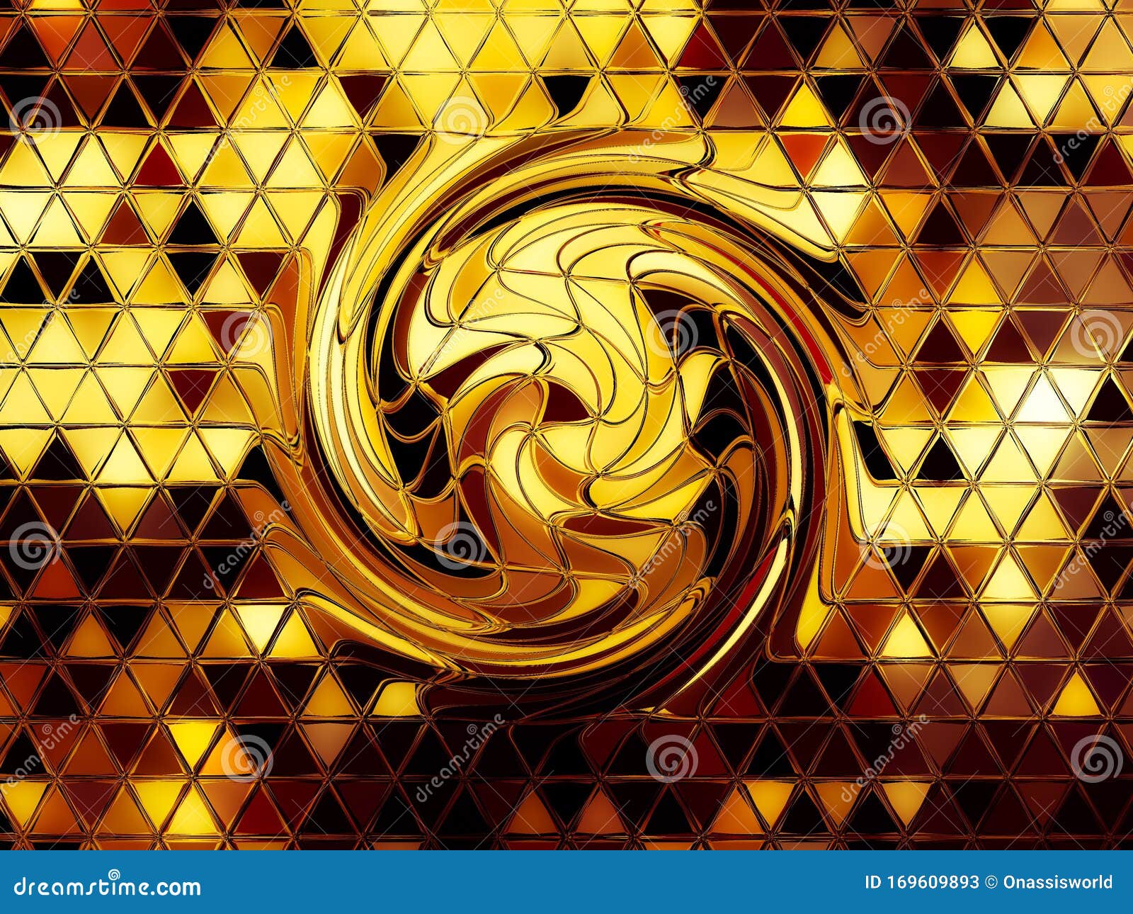 Gold Triangles Shaped Abstract Art Background Stock Illustration ... Gold Triangles Shaped Abstract Art Background Stock Illustration ...