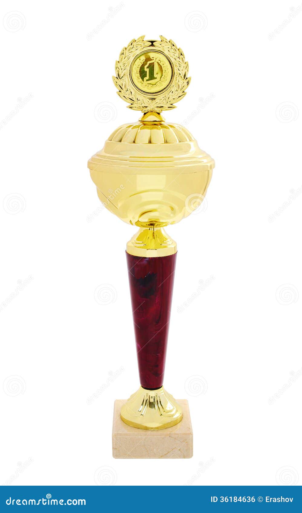 Gold trophy stock photo. Image of winner, competition - 36184636