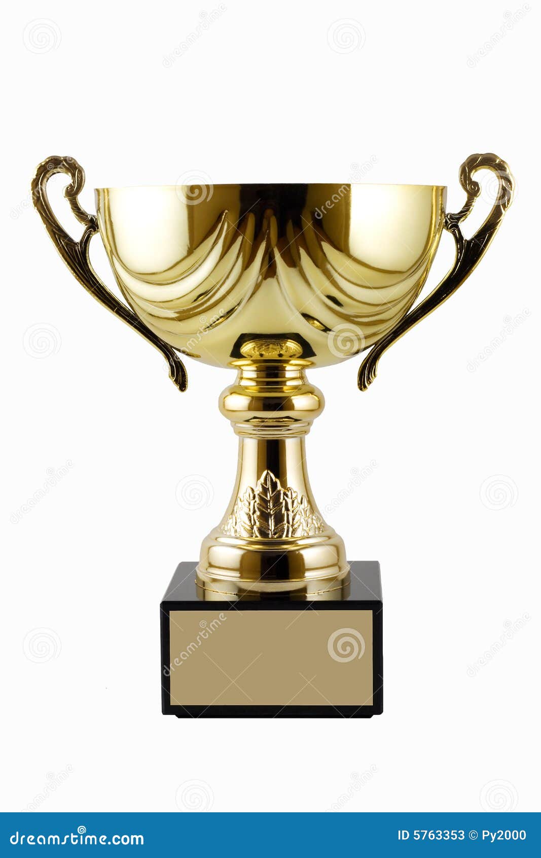 Gold Trophy stock image. Image of contest, champion, celebrate - 5763353