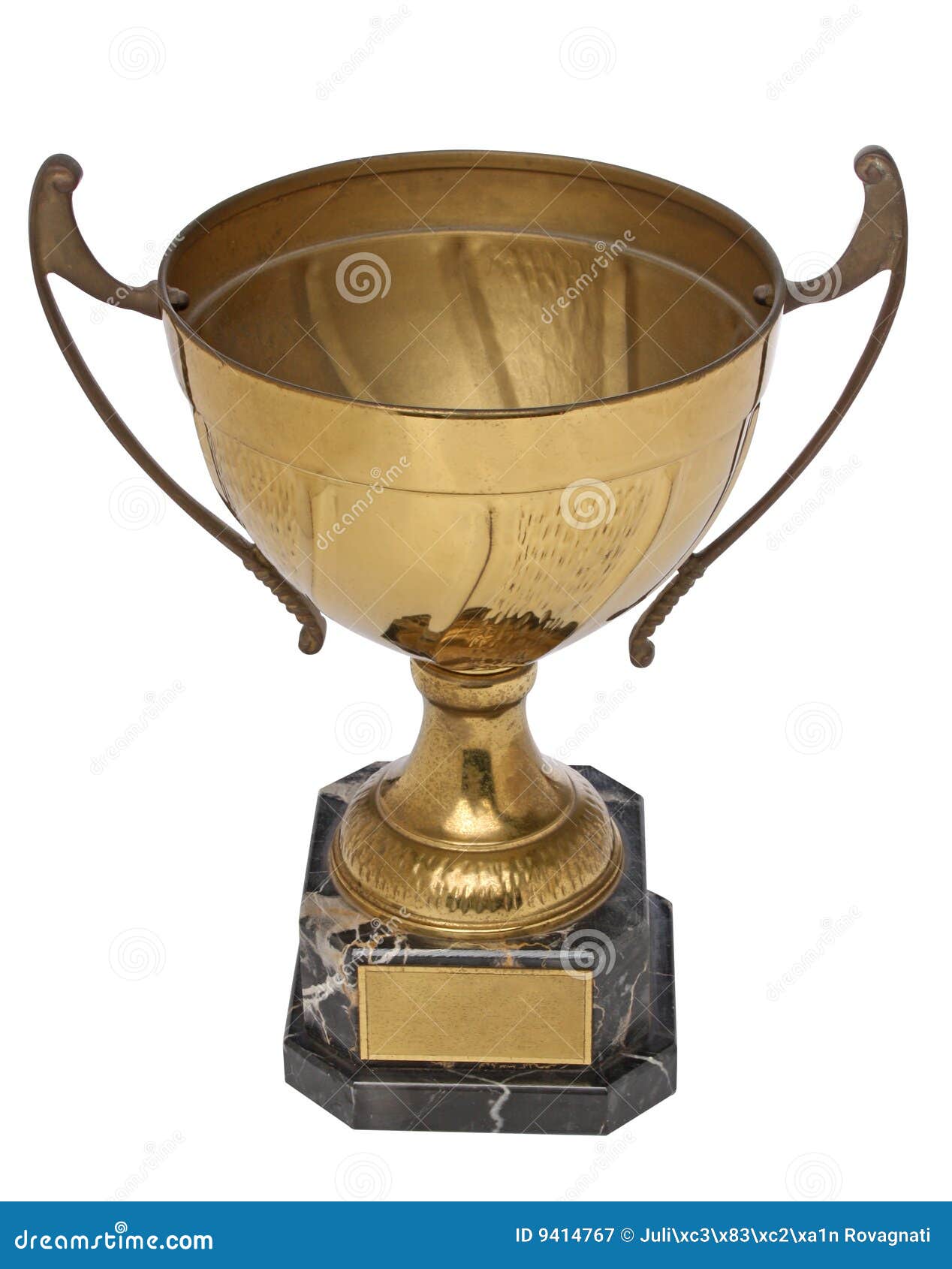 Gold trophy stock image. Image of achievement, award, majestic - 9414767