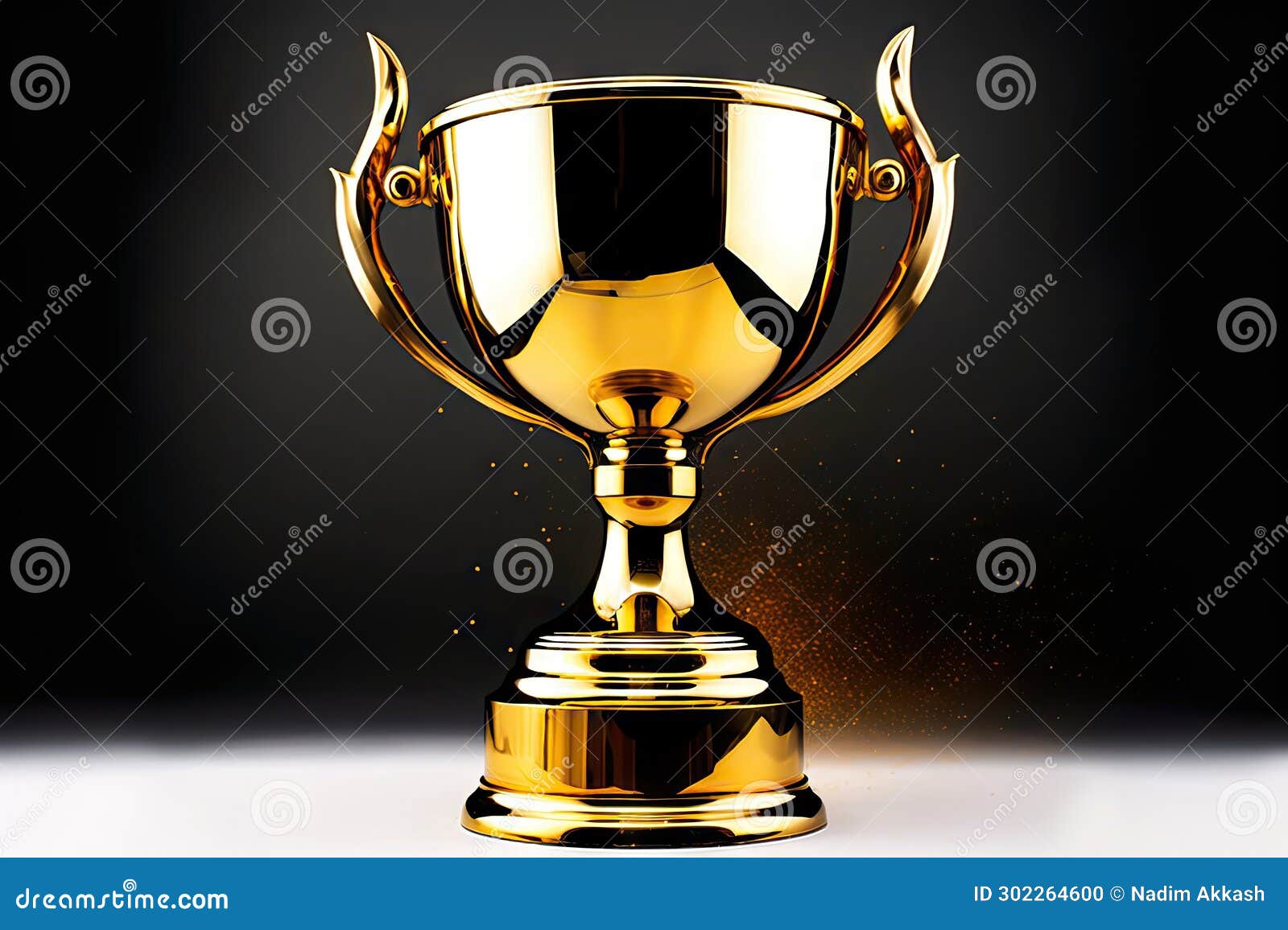 Gold Trophy Cup Win Victory Won Stock Photo - Image of medal ...