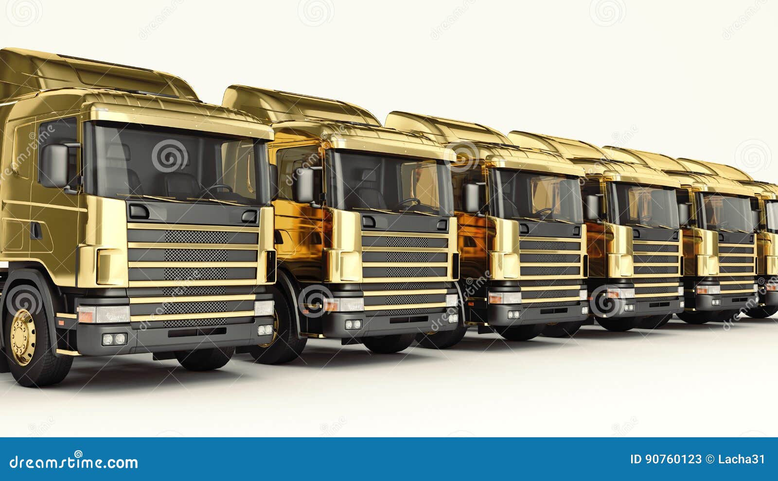 Gold Truck. Royalty-Free Stock Photography | CartoonDealer.com #90759971