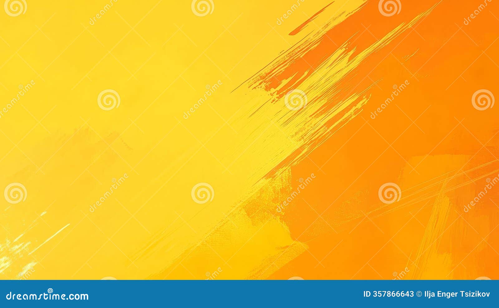 Gold Vector Background, Painterly Effect with Brush Texture, Yellow ...