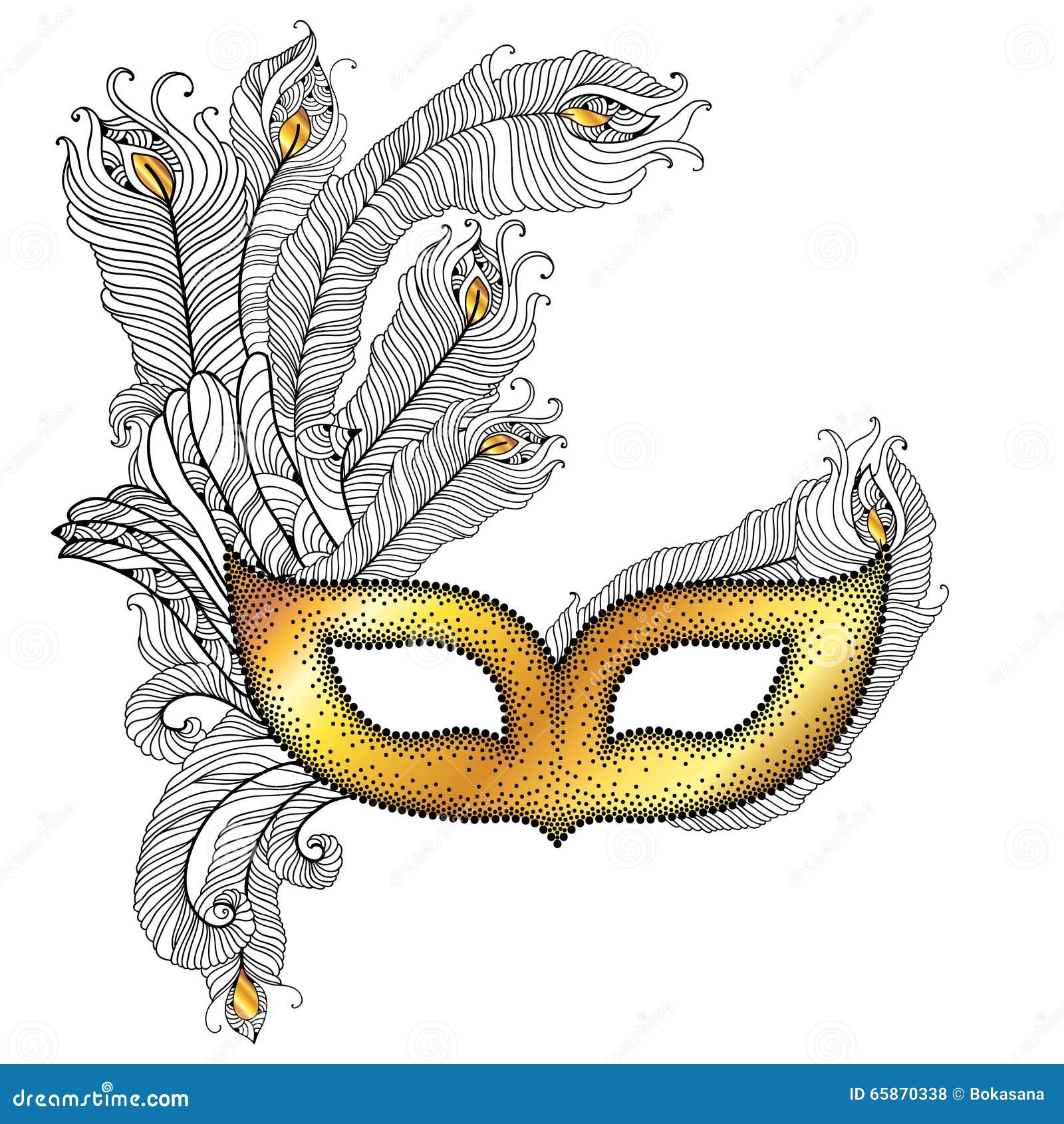 Colombina Carnival Mask With Feathers Flat Vector | CartoonDealer.com ... Colombina Carnival Mask With Feathers Flat Vector | CartoonDealer.com ...