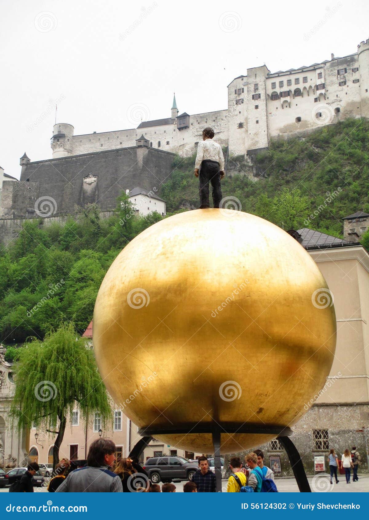 Gold editorial photography. Image of gold, castle, ball - 56124302