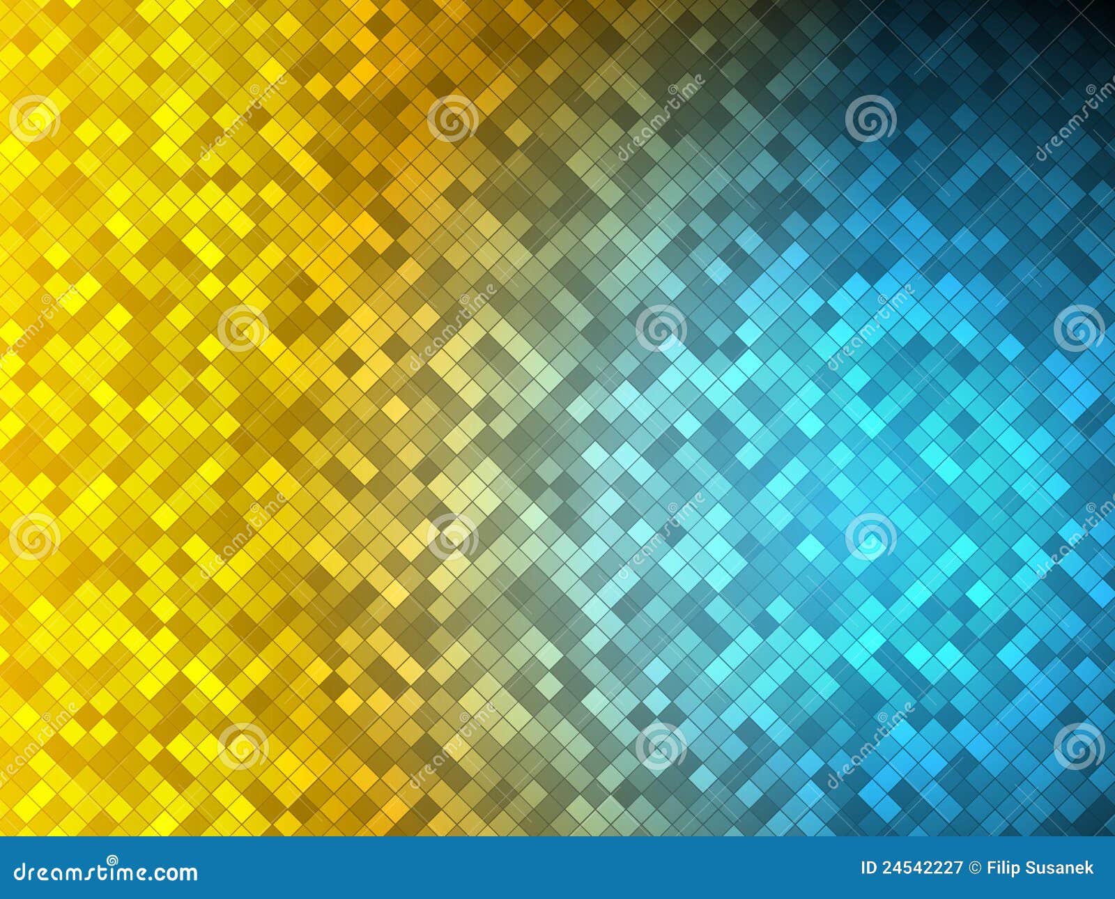 Gold vs blue stock vector. Illustration of grid, decorative - 24542227