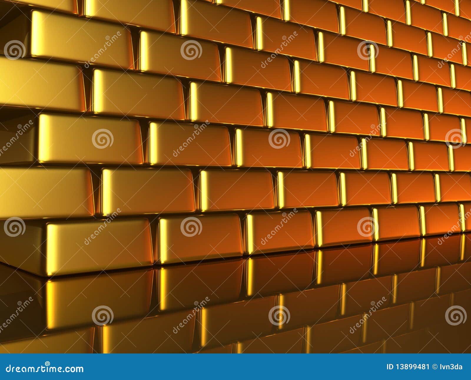 Gold wall stock illustration. Illustration of luck, backgrounds - 13899481