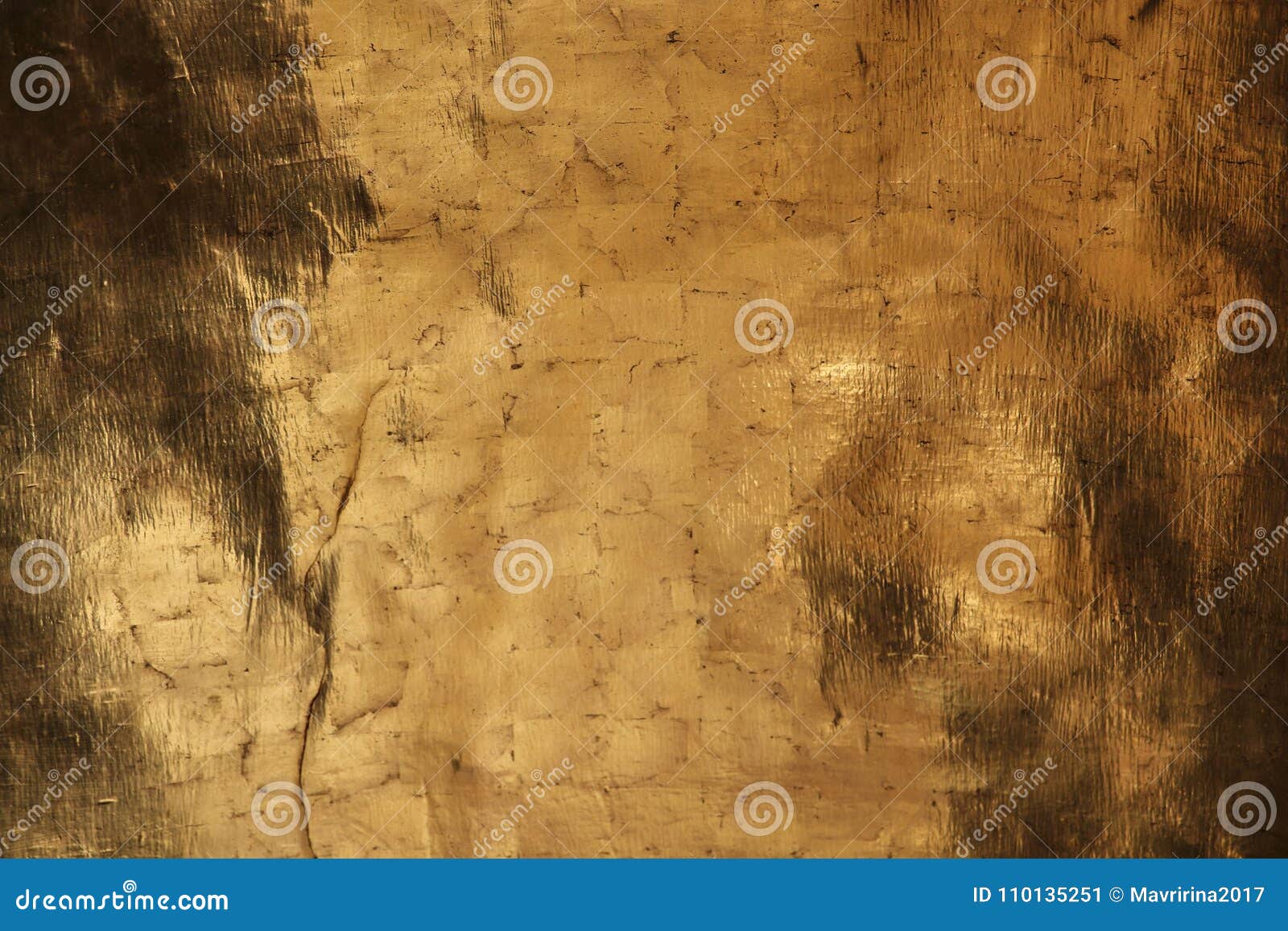 Gold Wall Texture Background with Dimming Elements Stock Image - Image ...