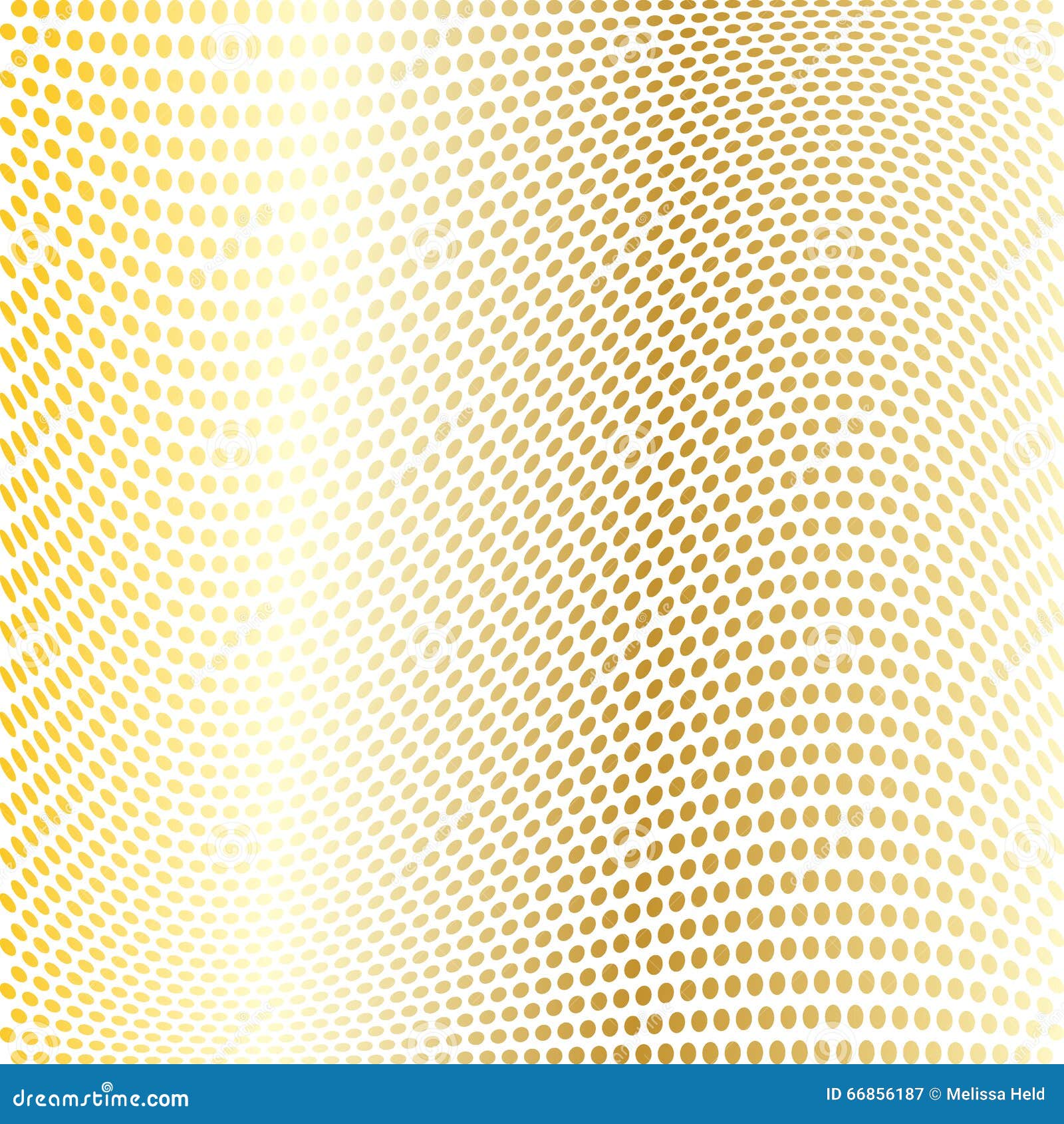 Gold warped dot pattern stock illustration. Illustration of metallic ...