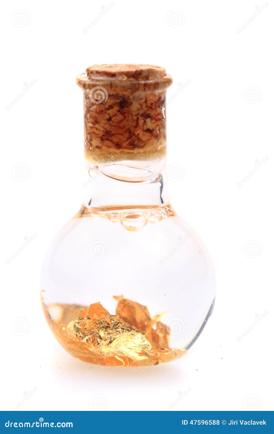 Gold in water bottle stock photo. Image of currency, business - 47596588