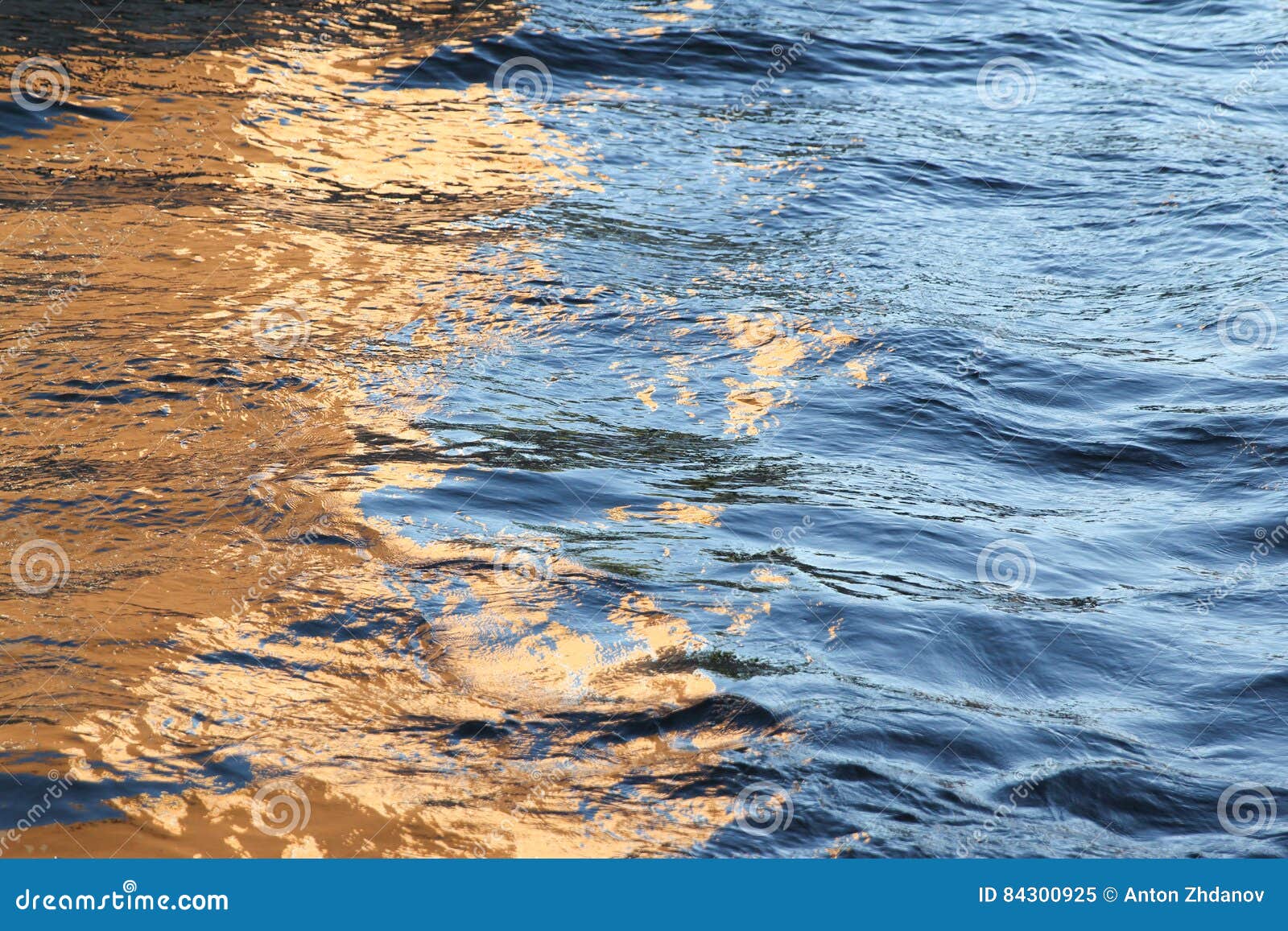 Gold wave stock image. Image of river, flare, phenomenon - 84300925