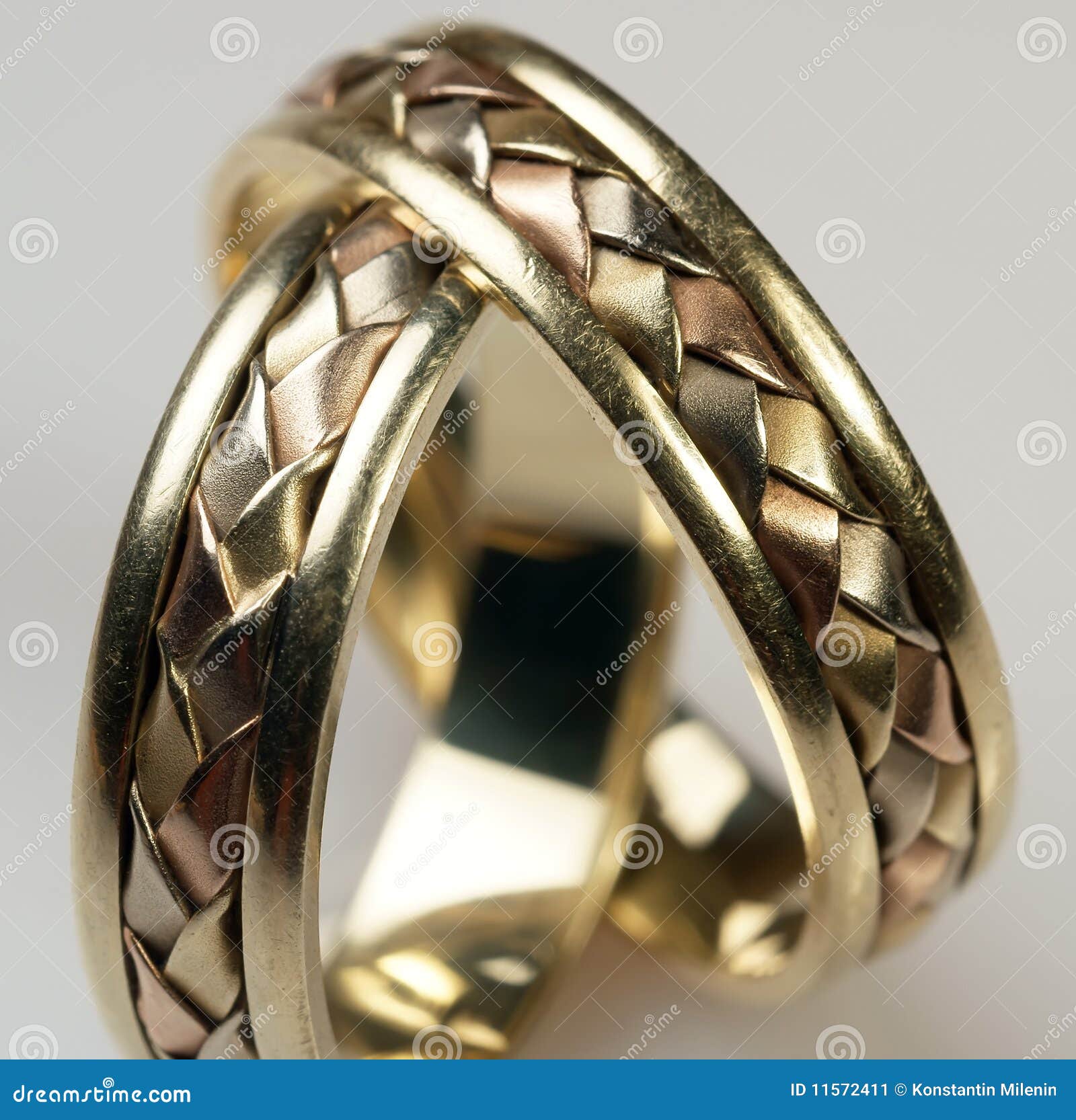 Gold wedding rings stock image. Image of gift, elegance - 11572411
