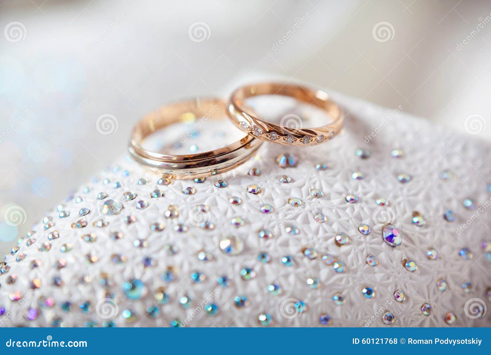 Gold wedding rings stock photo. Image of lacy, bride - 60121768