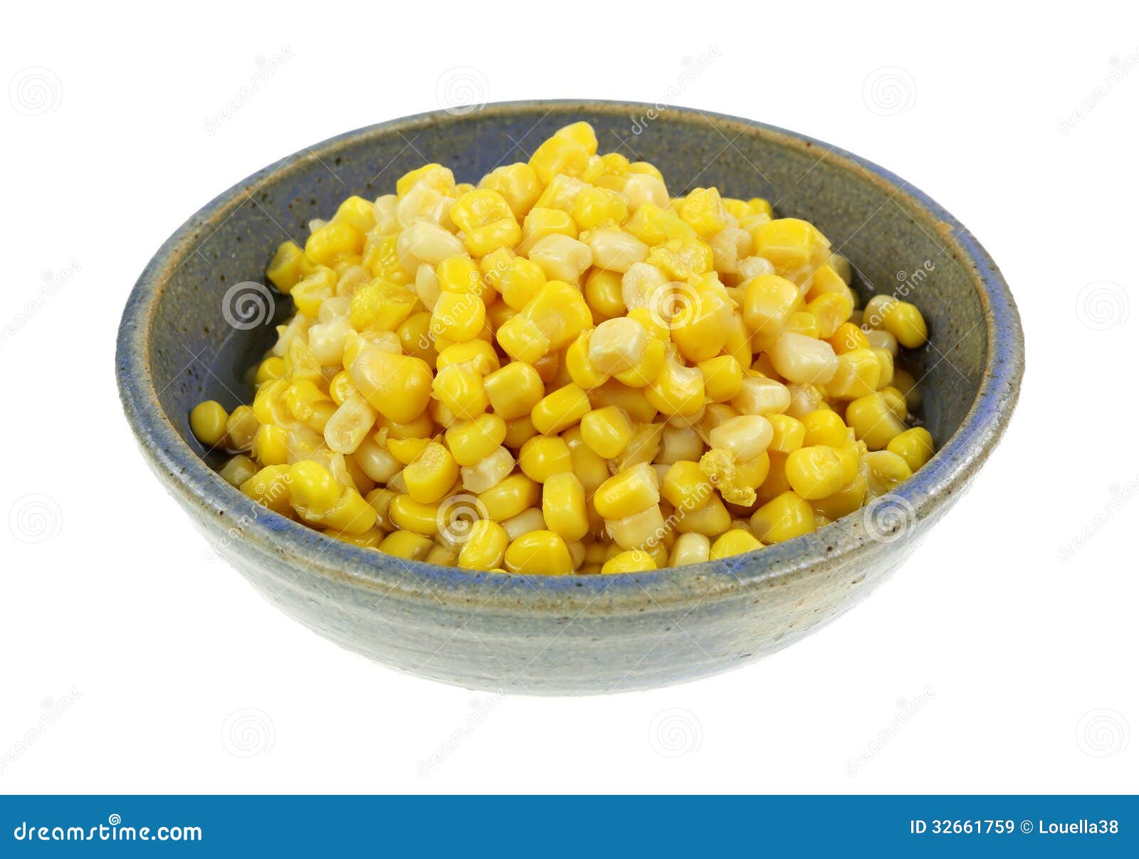 Gold White Corn Kernels Side View Stock Image - Image of side, tasty ...