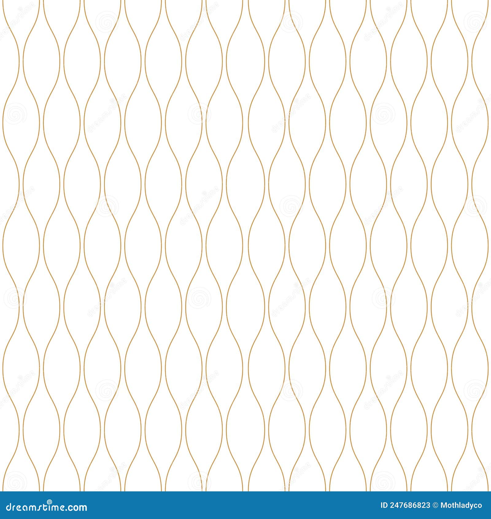 Gold and White Seamless Repeat Pattern, Vector Design Stock Vector ...