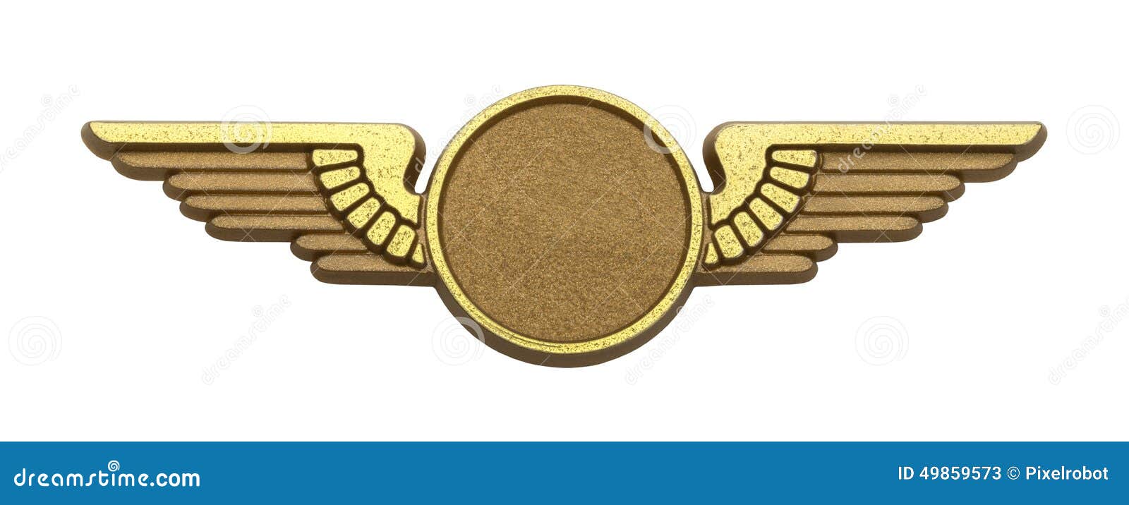 Gold Wings stock image. Image of plastic, metal, artificial - 49859573