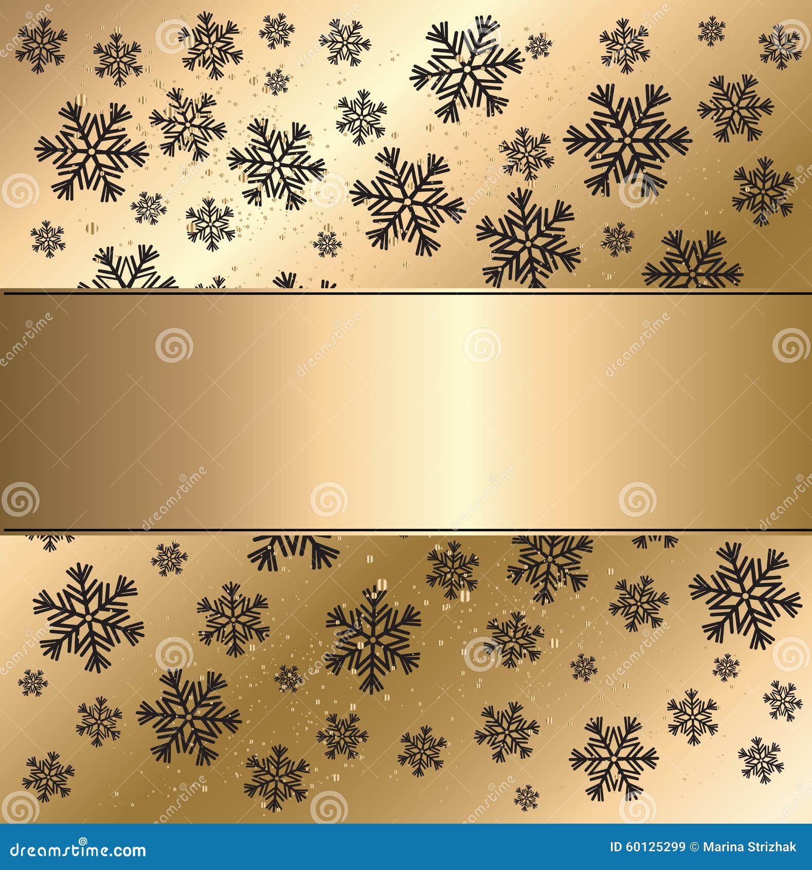 Gold Winter Abstract Background Stock Vector - Illustration of ...