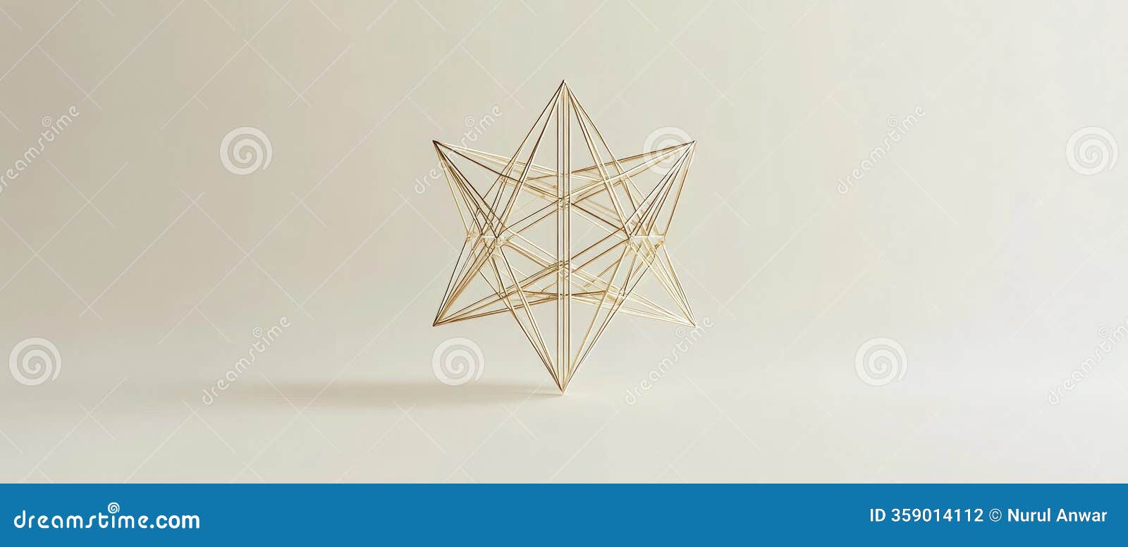 Shape Flair A Playful Modern Shape With A Pop Of Color And A Wh Stock ...