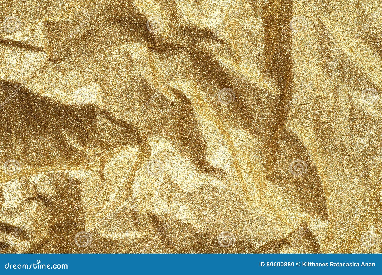 Gold Wrinkled Paper Texture Abstract Background. Gold Paper Texture ...