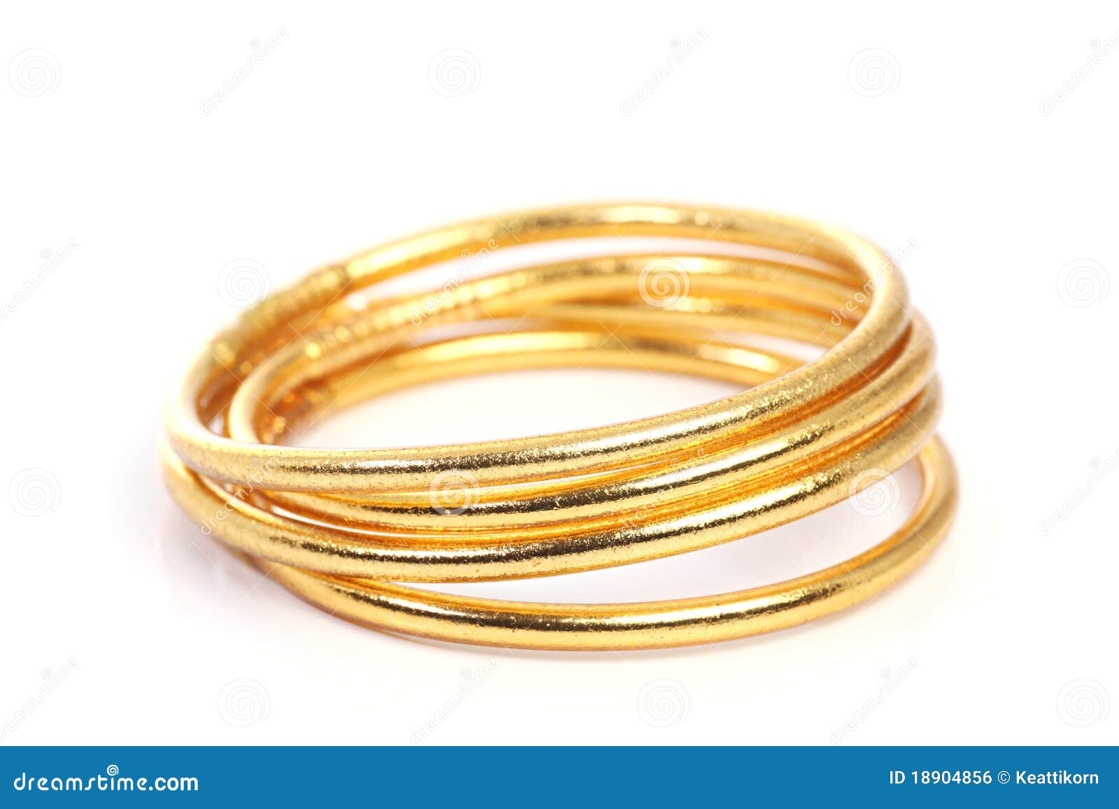 Gold Wrist Band stock photo. Image of wedding, metal - 18904856
