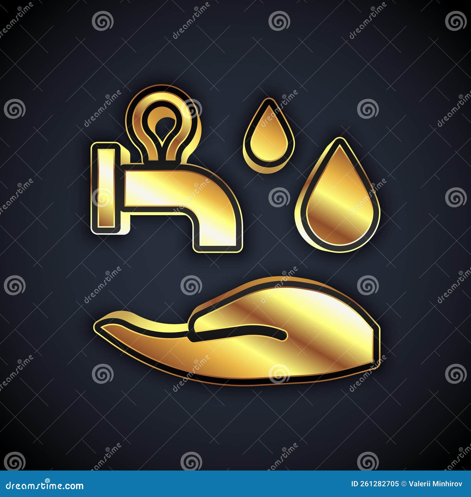 Ablution Isolated Icon. Simple Element Illustration From Hygiene ...